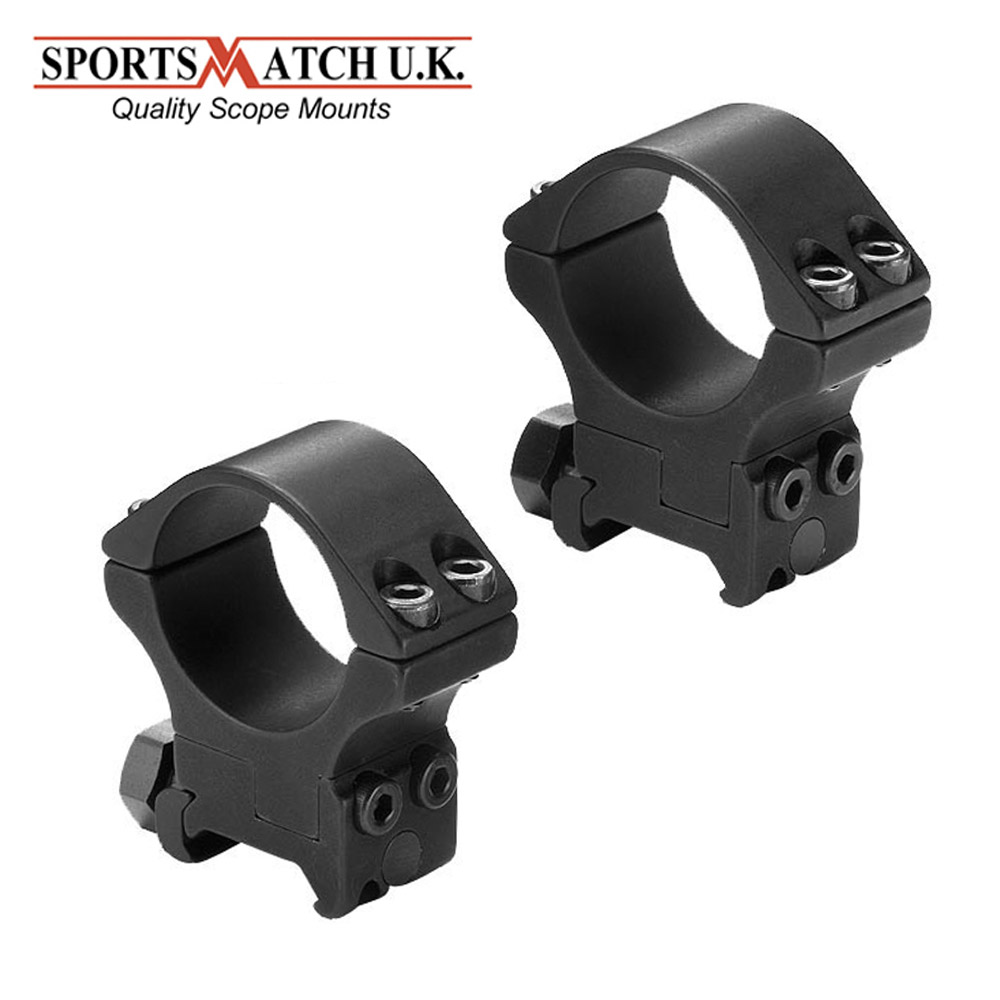 Buy Sportsmatch Two Piece High Weaver/Picatinny 30mm Adj Online. Only £122.99 - The Sportsman ...